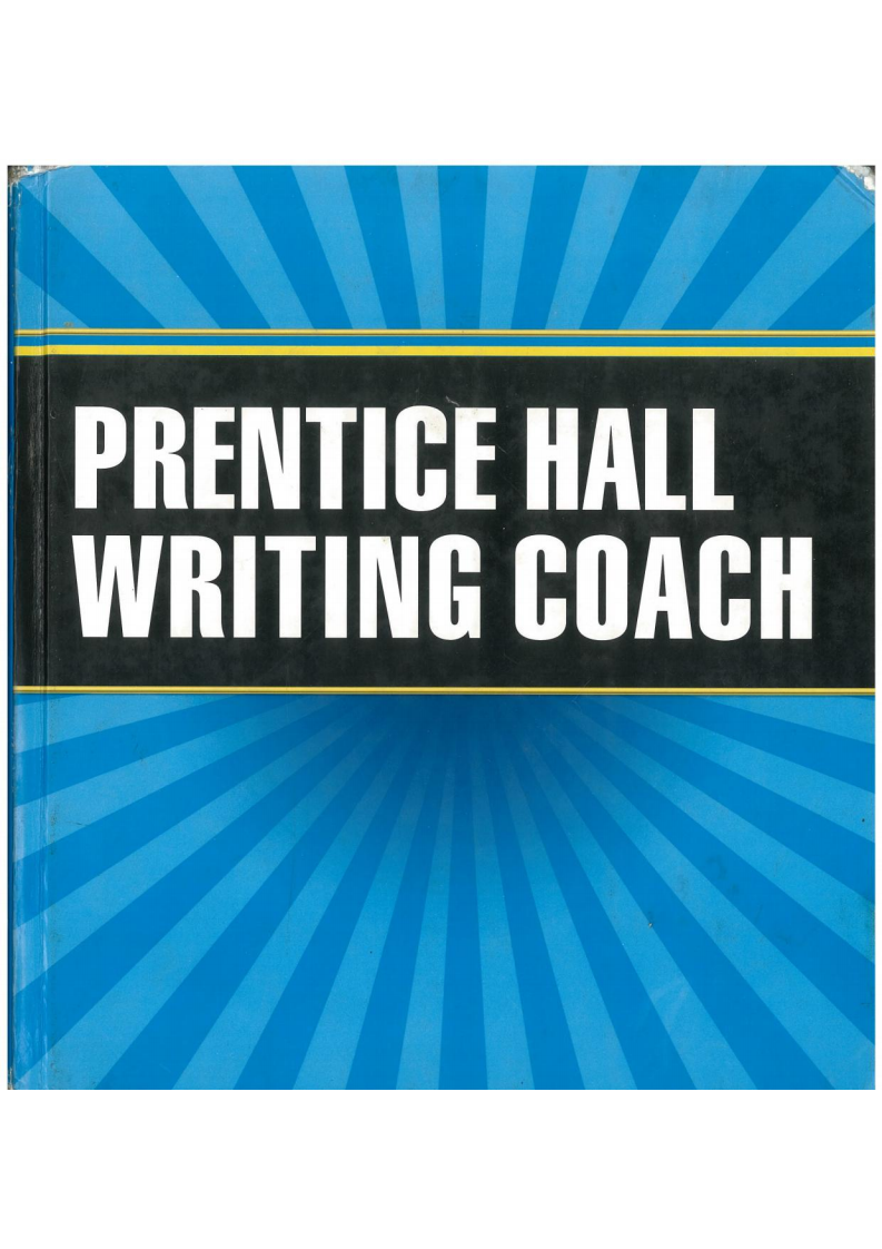 PRENIICE HALL WRITING COACH grade7.pdf | Scan books